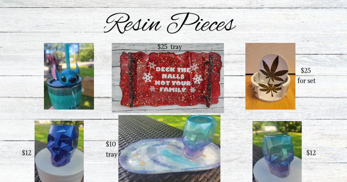 Blink Crafts-Resin Pieces